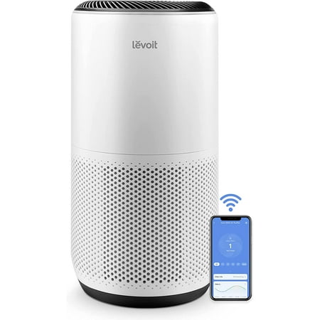 LEVOIT Air Purifiers for Home Large Room, Smart WiFi Alexa Control, H13 True HEPA Filter Air ...