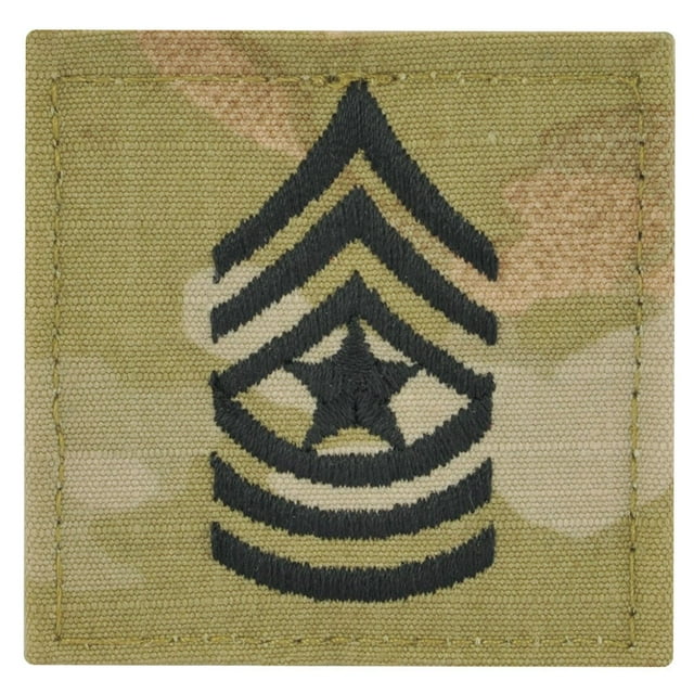 Army Sergeant Major Rank OCP/Scorpion With Hook And Loop - Walmart.com
