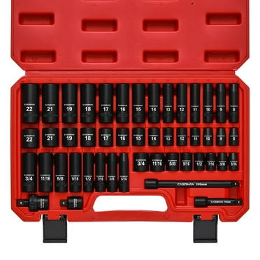 Craftsman 299-Piece SAE Metric Socket Set with Easy Read, Deep Standard ...
