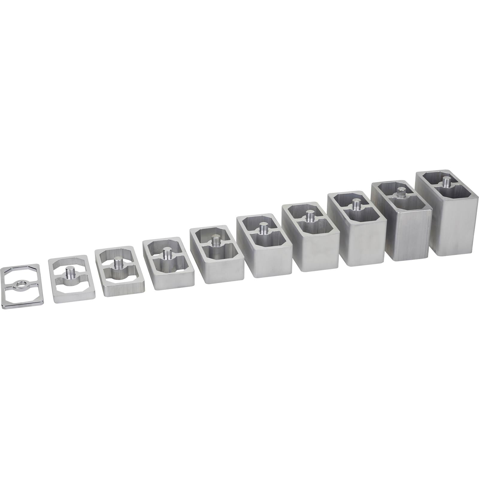 3 Inch Aluminum Extruded Leaf Spring Lowering Block - Walmart.com
