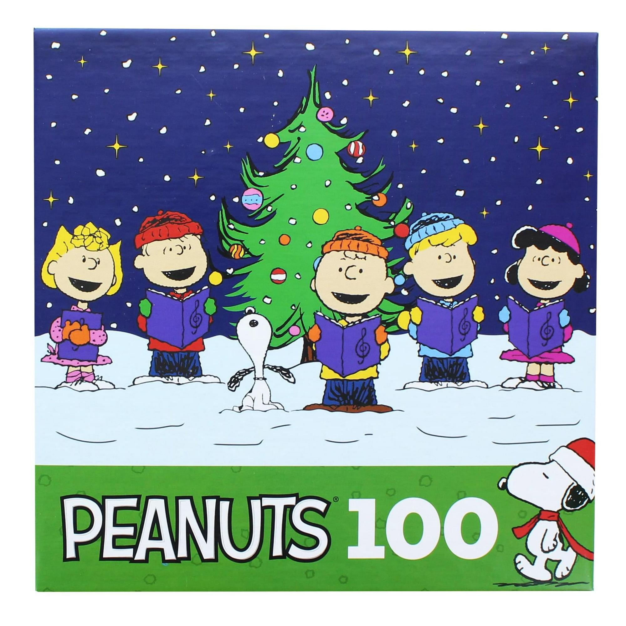 Click here for Peanuts 100 Piece Kids Jigsaw Puzzle Christmas Car... prices