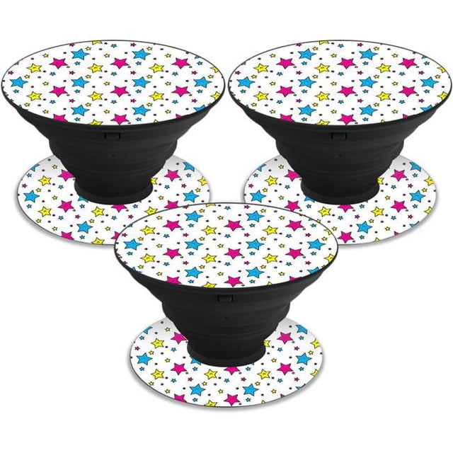 MightySkins POSOCK-Smiley Stars Skin Decal Wrap for Popsocket - Smiley ...