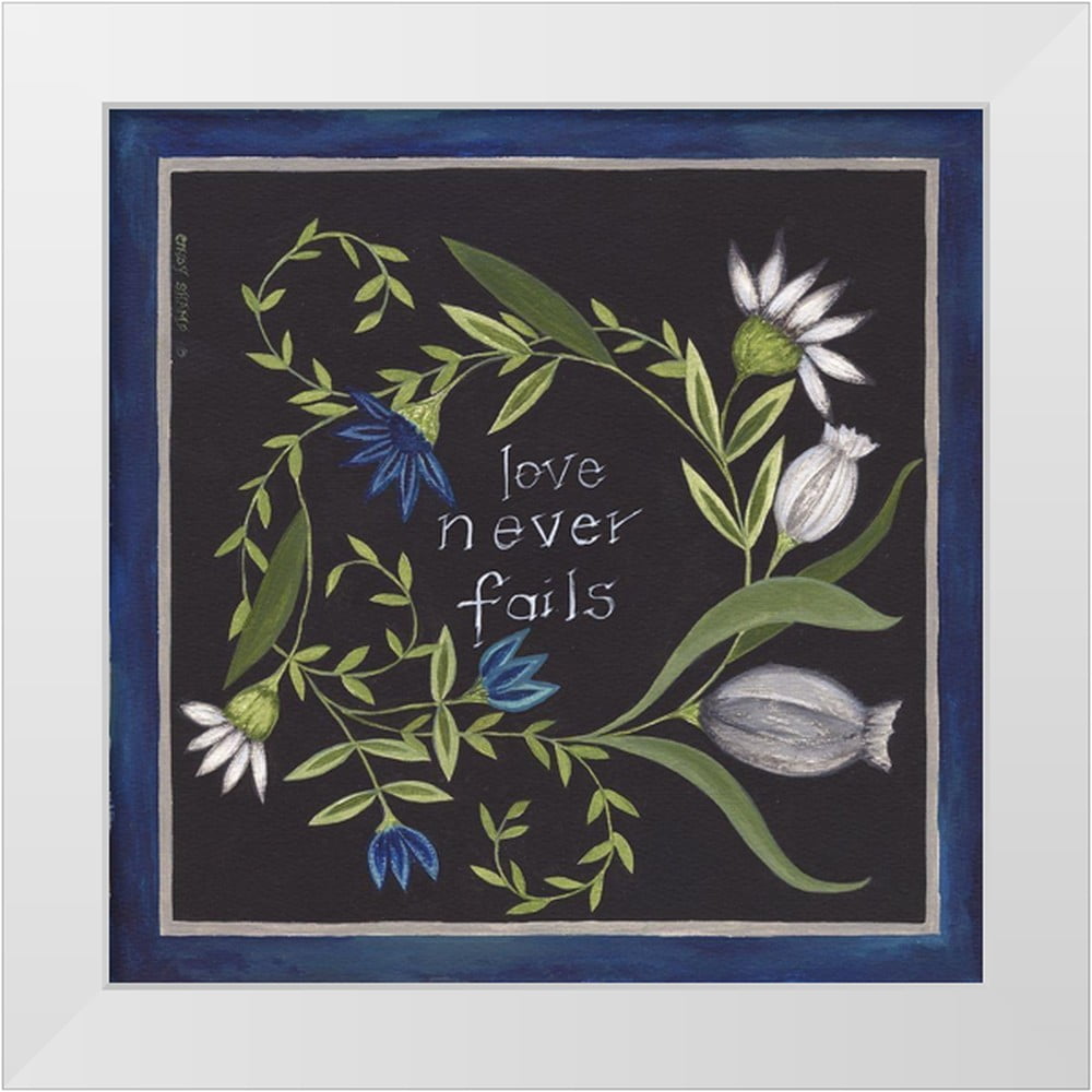 Shamp, Cindy 26x26 White Modern Wood Framed Museum Art Print Titled ...