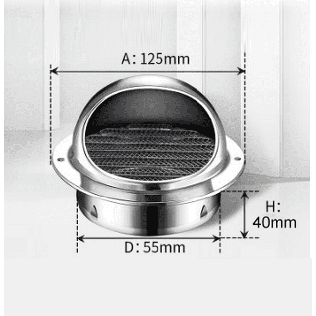Sufanic Stainless Steel Round Brushed Bull Nosed External Extractor ...