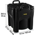 VEVOR Insulated Food Carrier,32Qt Capacity,Stackable Catering Hot Box ...