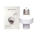 E27 Light Bulb Socket Adapter with Radar Motion Sensor for Homes ...
