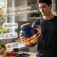 Borikise Wireless Juicer Cup, Travel Friendly Juicer Blender Mug with ...