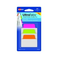 Avery Multipurpose Labels, Removable, Assorted Neon, 1 x 2.625 inches ...