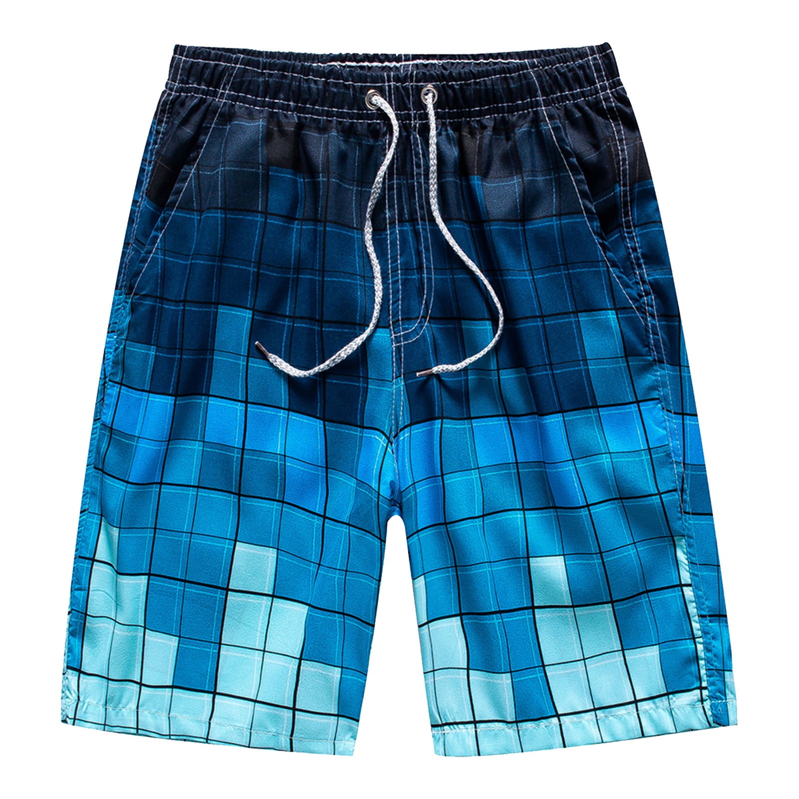 asdoklhq Swim Trunks for Men,Men's Five-point Quick-drying Sports ...