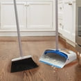 sasyxdc Broom and Dustpan Set with 52" Long Handle for Kitchen Room ...