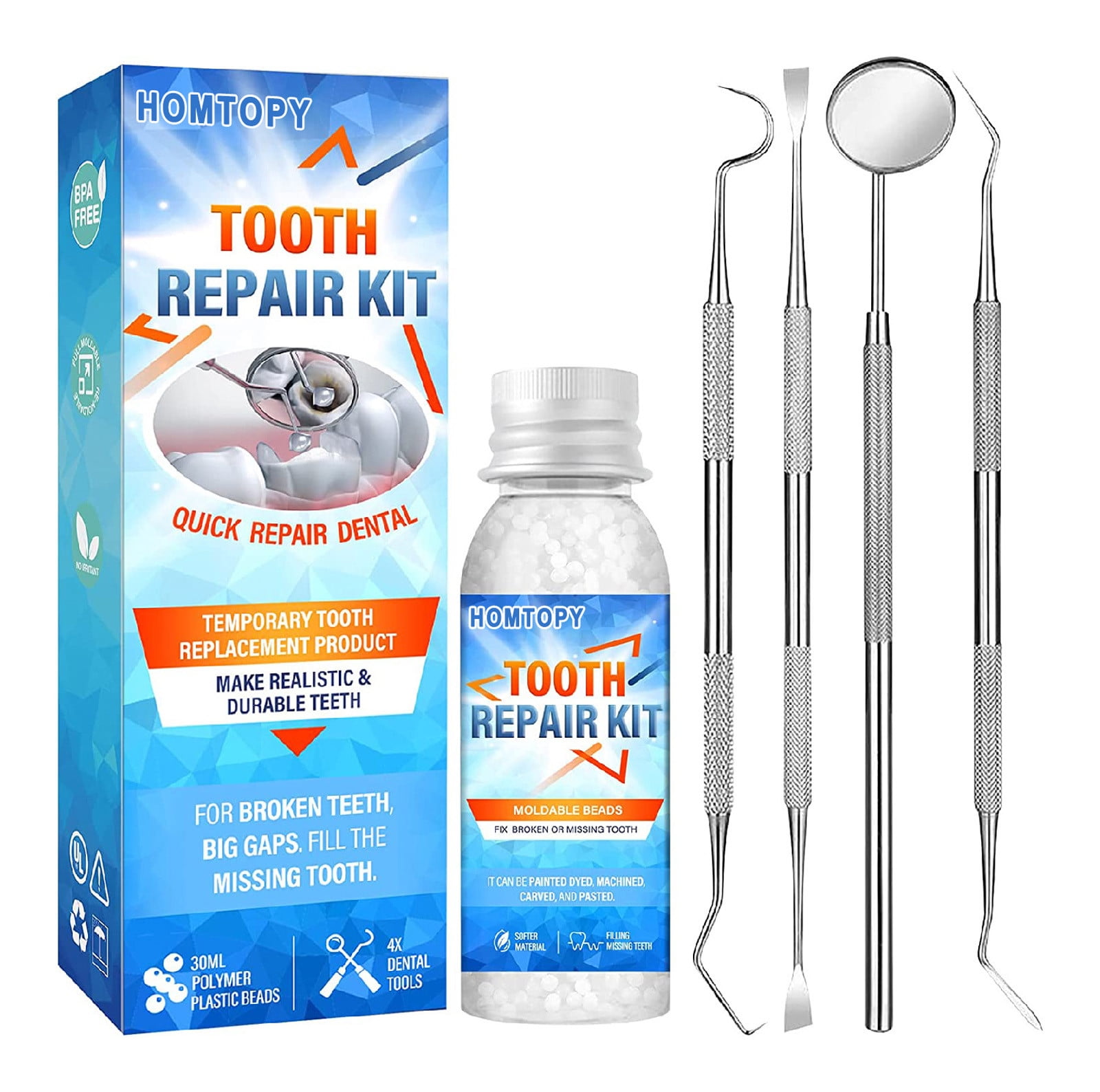 Xihbxyly Saldo de la cuenta en mi cuenta Gel dental moldeable ...