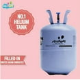 Airloons 9.5inch Portable Disposable Helium Tank & Balloon Inflator Kit ...