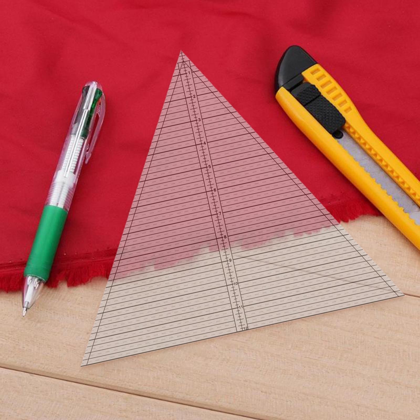 Patchwork Template Pattern Maker Triangle Quilt Ruler Tracing Tools 13 ...