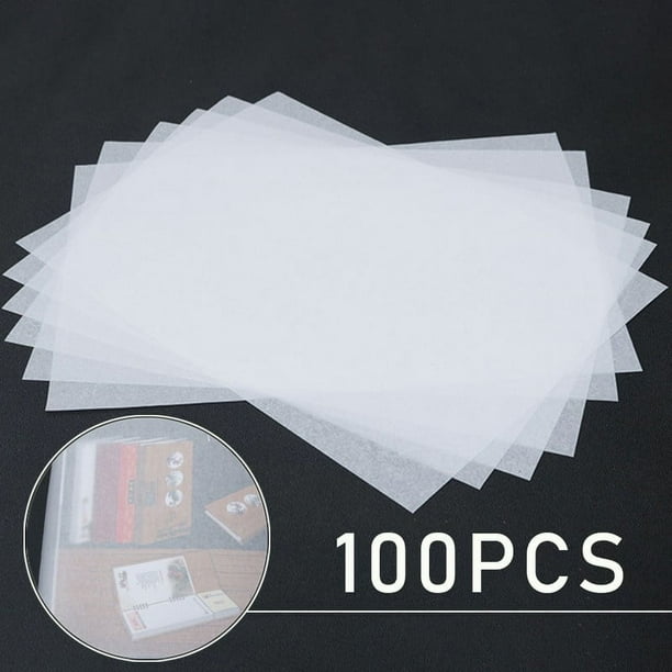 Papel de calco A4 translúcido fino transparente para copiar, dibujar y ...