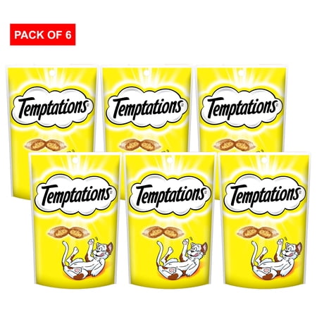 Temptations Tasty Chicken Flavour Treats 85g (Pack of 6) | Walmart Canada