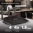 NETGEAR Nighthawk 4-Stream Dual Band Home WiFi 6 Router (R6700AX ...