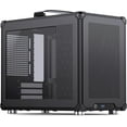C6 MAX Black Micro ATX PC Case,Matx Handled Mesh Chassis,1-Side ...