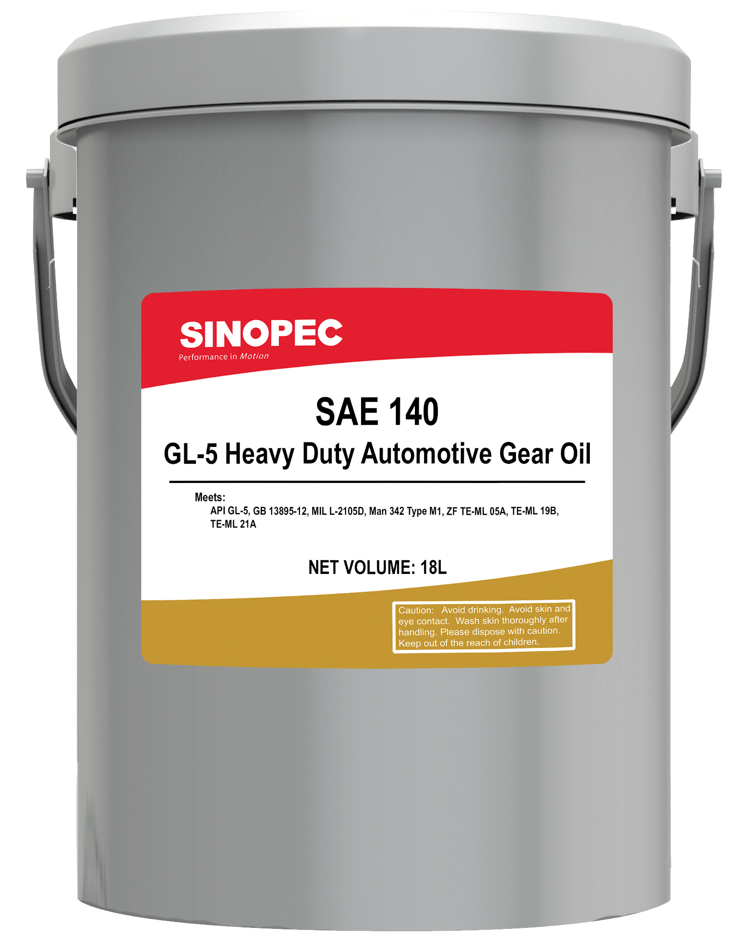 GL 5 SAE 140 Heavy Duty Automotive Gear Oil 5 Gallon Pail 18L 4 75 GL 5 SAE 140 Heavy Duty Automotive Gear Oil 5 Gallon Pail 18L 4 75
