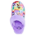 Disney Princess Toddler Girls Purple Slippers, Faux Fur, Sizes 5/6-11/ ...