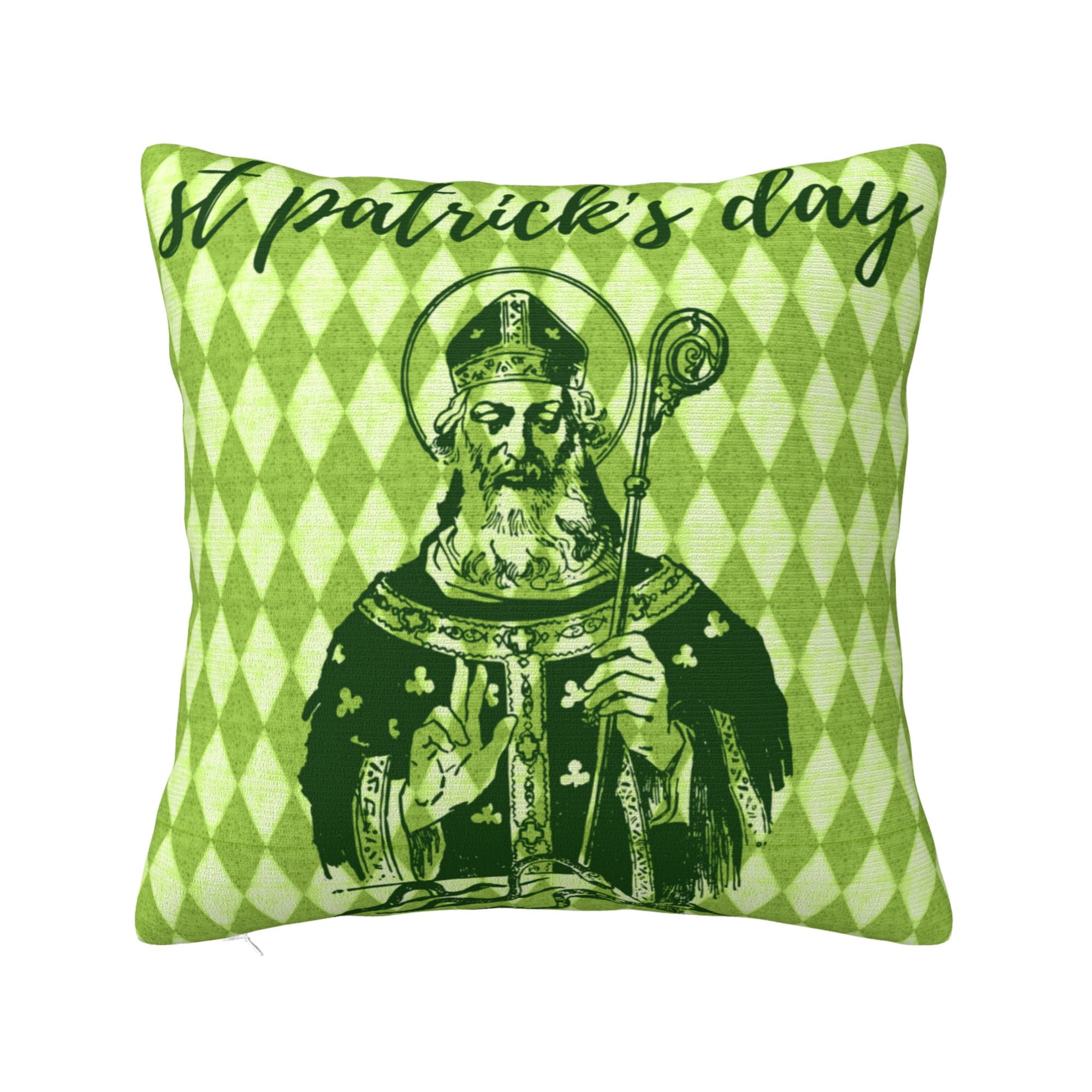 ZICANCN St. Patrick portrait pen drawing, prismatic mosaic Decorative ...