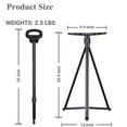 Portable Cane Seat, Sturdy Tripod Walking Cane Stool, Lightweight ...