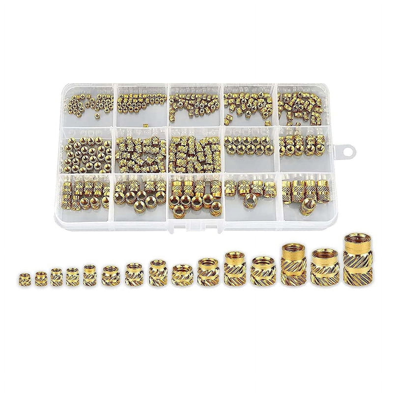 Click here for Unbranded 300pcs Thread Knurled Nuts  Brass Knurle... prices