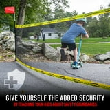 Franklin Sports Retractable Driveway Barrier – Visual Safety Barrier ...