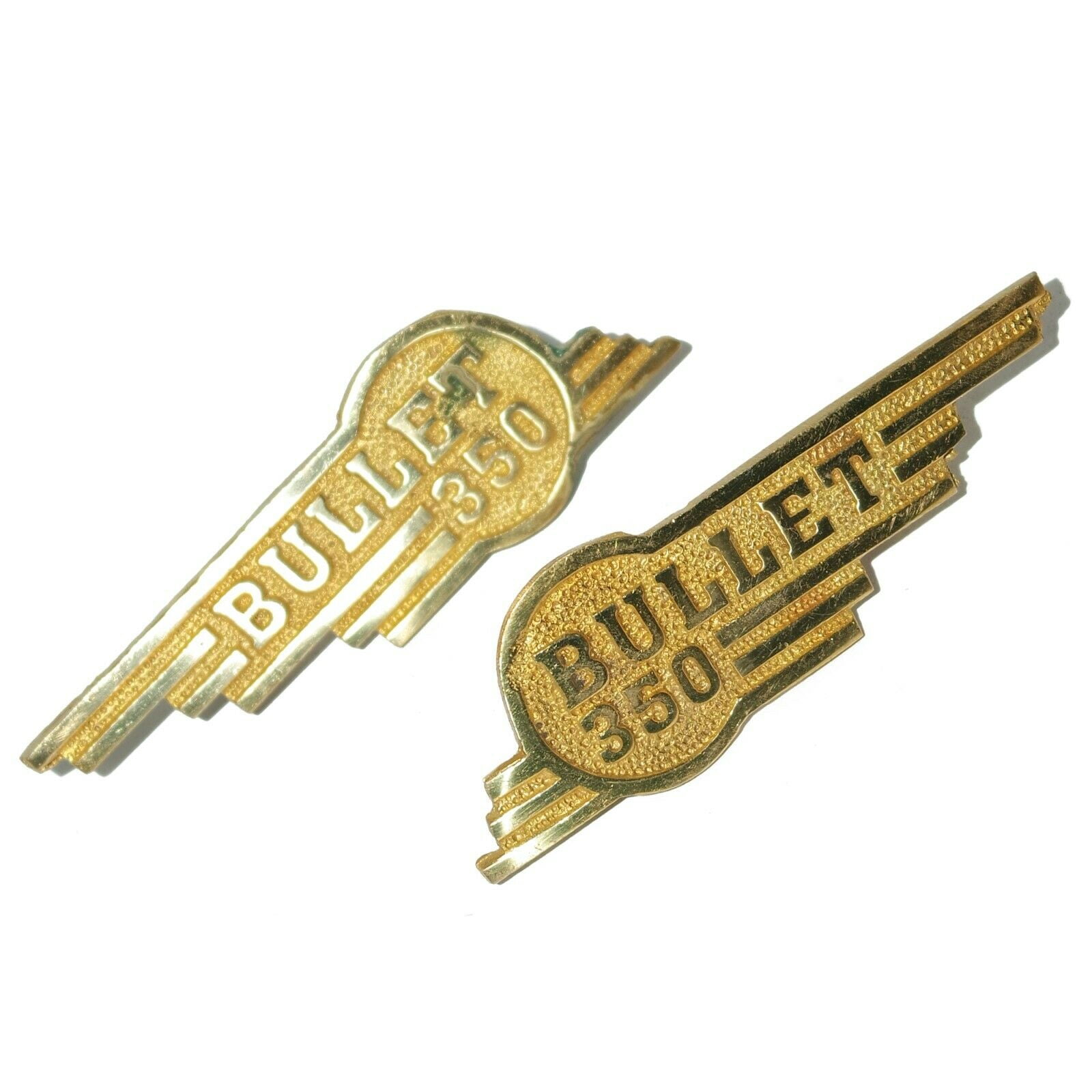 Fits Royal Enfield 350cc Bullet 350 Tool Box Badge Emblem Brass ...