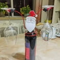 Njspdjh glass racks Christmas Glass Holder Holiday Bottle Holiday ...