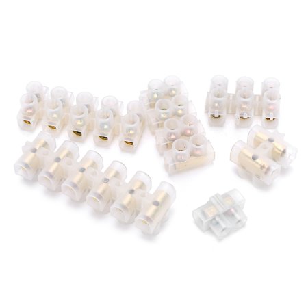 LHCER Screw Terminal Set,Wire Connector Block,60Pcs Terminal Block PA ...