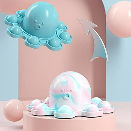 Flip Reversible Octopus Fidget s, Octopus Stress Relief Simple Fidgets ...