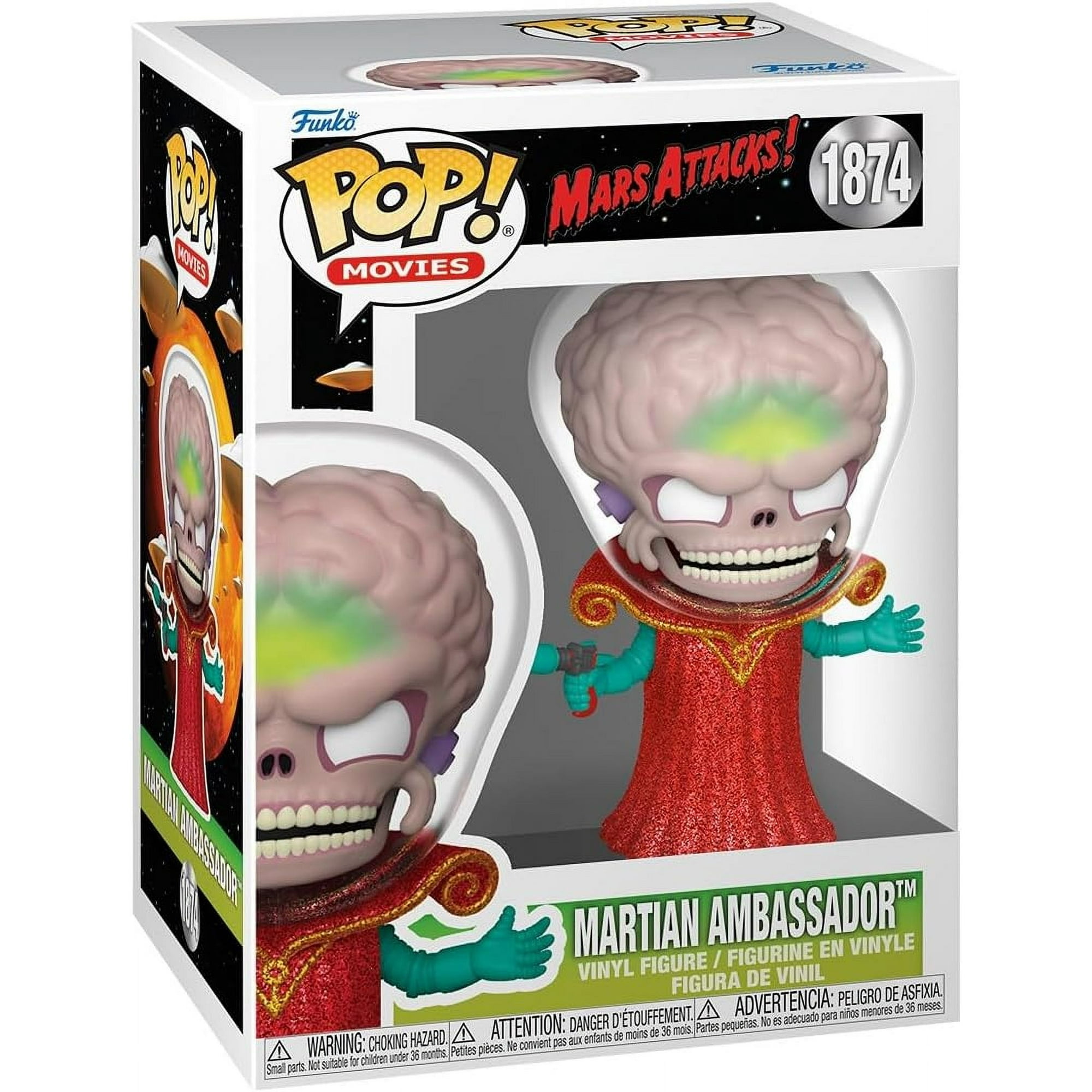 Click here for Pop! Pop Movies Mars Attacks 3.75 Inch Action Figu... prices
