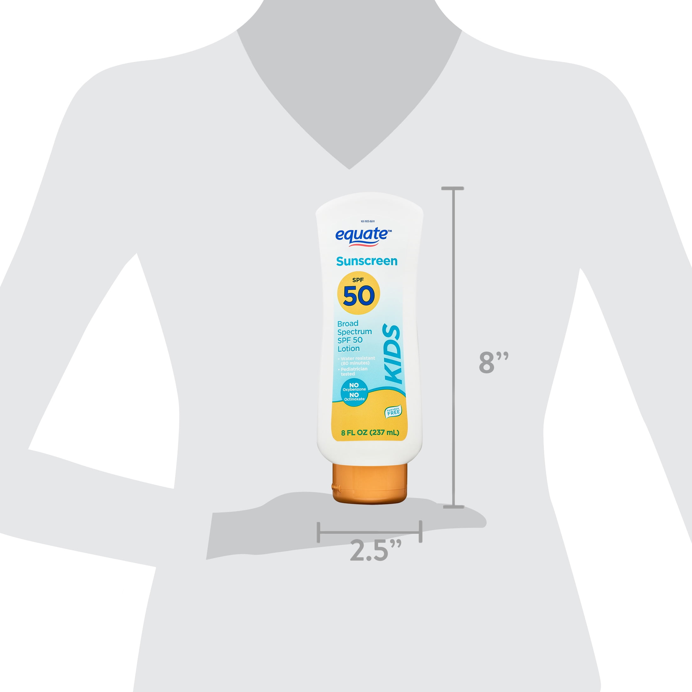 Equate Kids Sunscreen Lotion, SPF 50, 8 fl oz in Nepal at NPR 2686 ...