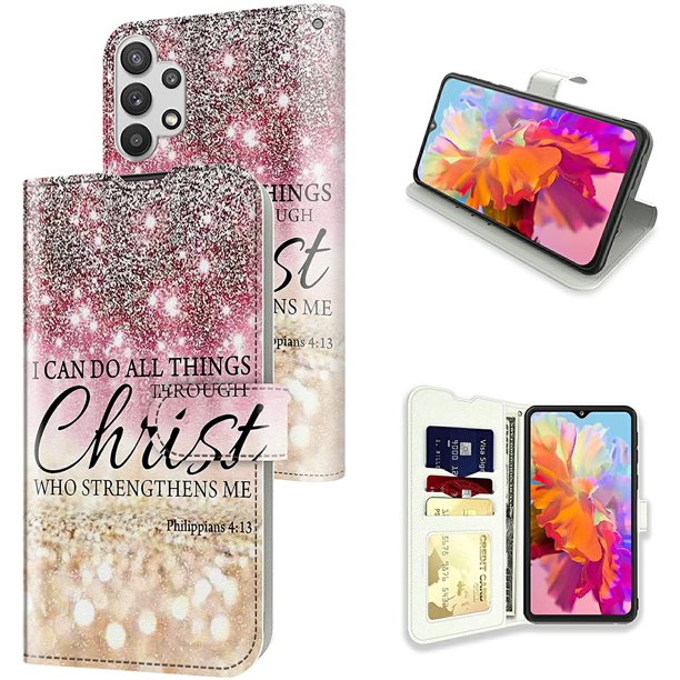 for Samsung Galaxy A32 5G Wallet Case with Card Holder, PU Leather Flip ...