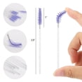 50 Pcs Disposable Mascara Wands, Crystal Eyebrow Spoolies Brush for ...