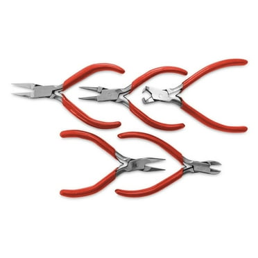 Techtongda 5" Plier Jewelers Pliers Set Jewelry Making Beading Wire ...