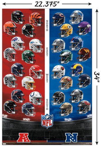 Nfl Team Helmets