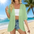 Meichang Womens Chiffon Kimono Cardigans Lightweight Open Front Beach ...