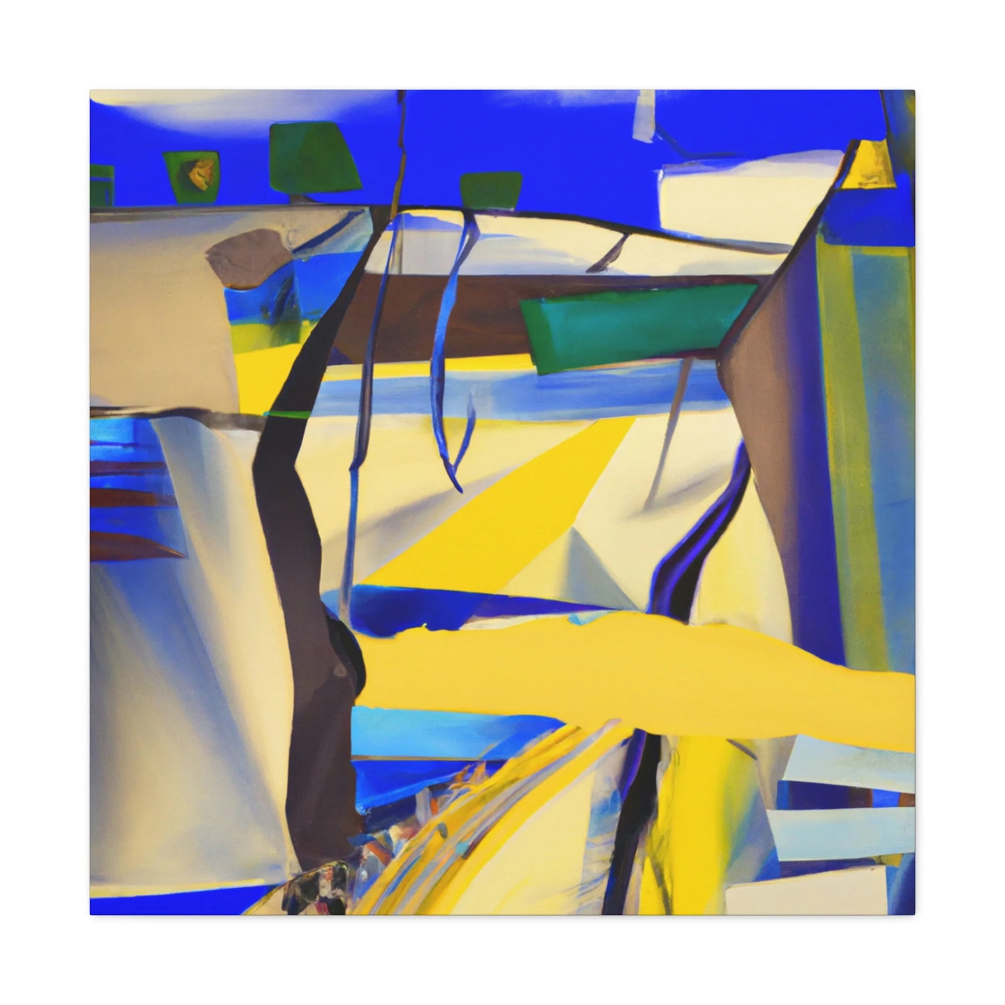 Coastline In Motion - Canvas - Walmart.com