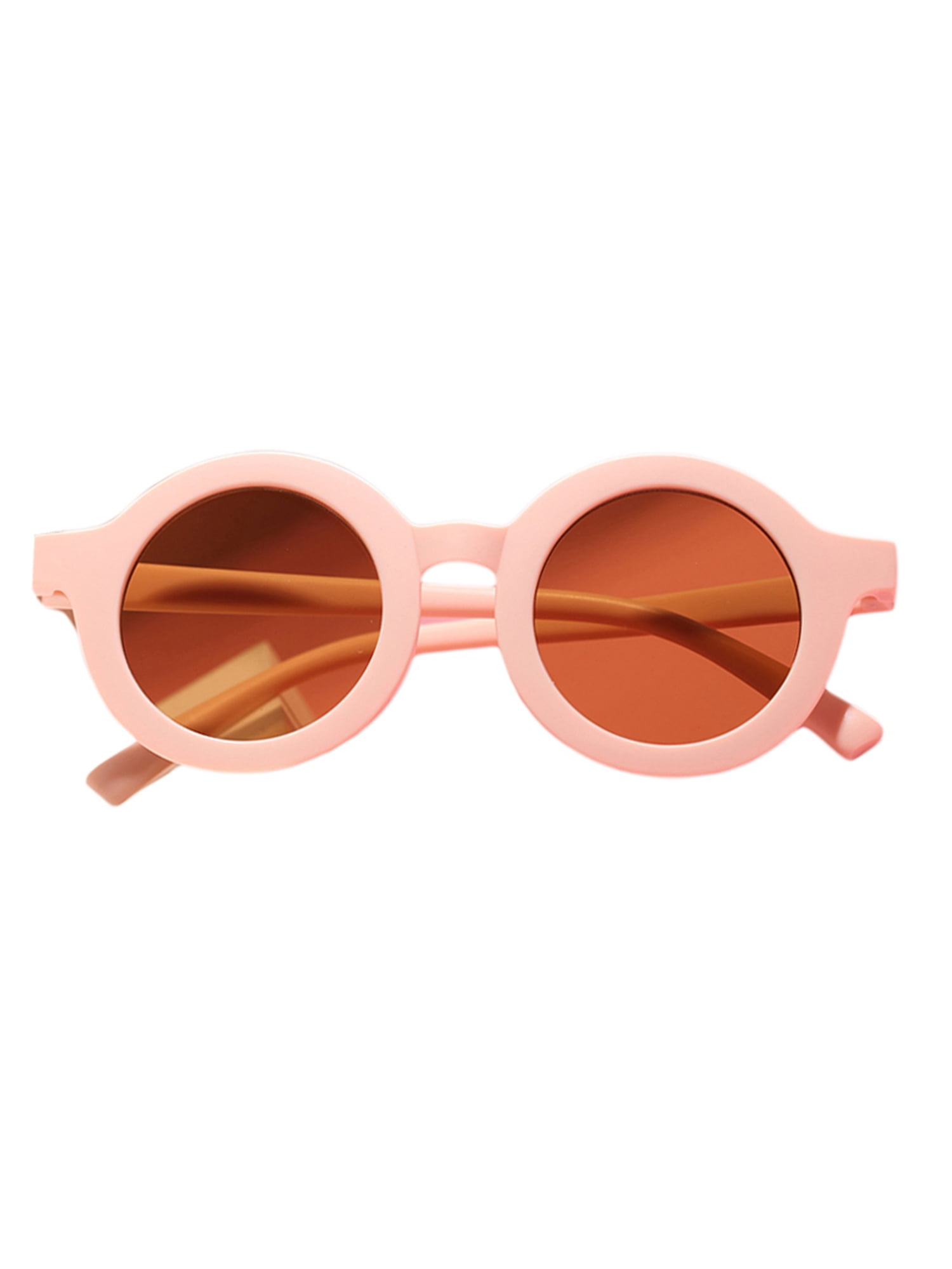 Genuiskids Little Kids Boy Girl Summer Sunglasses Matte Retro Splice ...