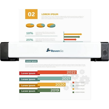 Go Portable Mobile Document Scanner for PC and Mac with Simplex Sheet ...