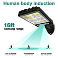 Solar Street Lights Outdoor Waterproof, IP65 Solar Powered Street ...