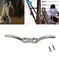 Rope Cleat Hook Hardware Flag Pole Accessory Stainless Steel Halyard ...