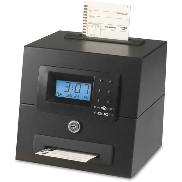 Pyramid Time Systems, PTI5000HD, 5000 Heavy Duty Auto Totaling Time ...