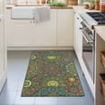 2x3 Ft Entryway Area Rug, Boho Kitchen Rug Runner Washable Floor Mat ...