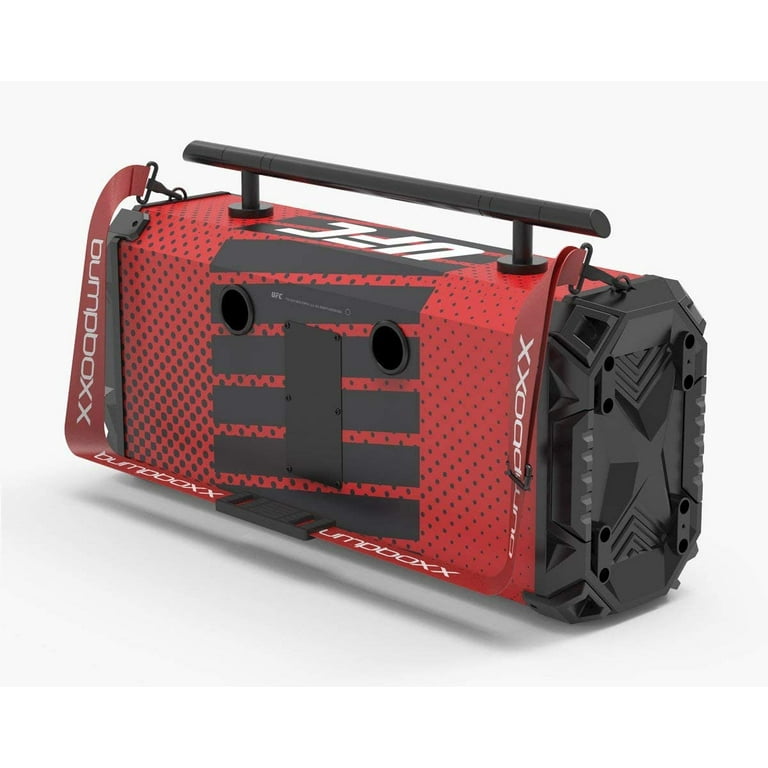Bumpboxx Flare8 UFC Red | Retro Portable Boombox | Outdoor Bumpboxx Flare8 UFC Red | Retro Portable Boombox | Outdoor