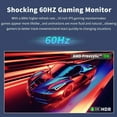 HGFRTEE 16Inch Portable Monitor ADS-IPS 16:10 RGB100% 300cd/m2 PC Game ...