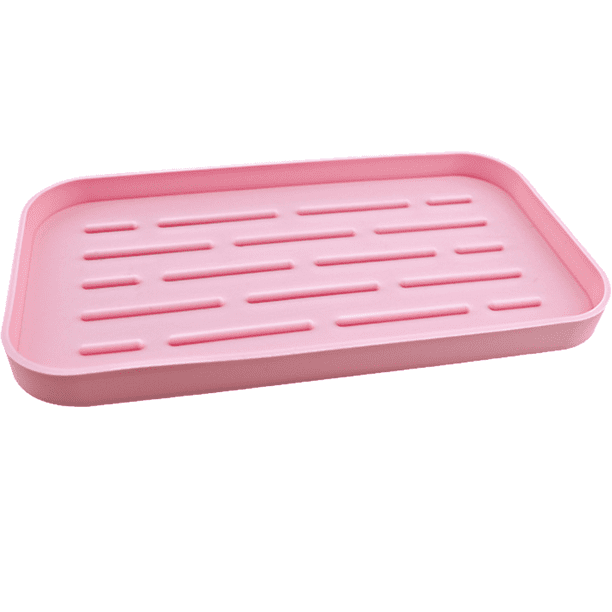 Sponges Holder - Kitchen Sink Organizer Silicone Tray for Sponge, Soap ...