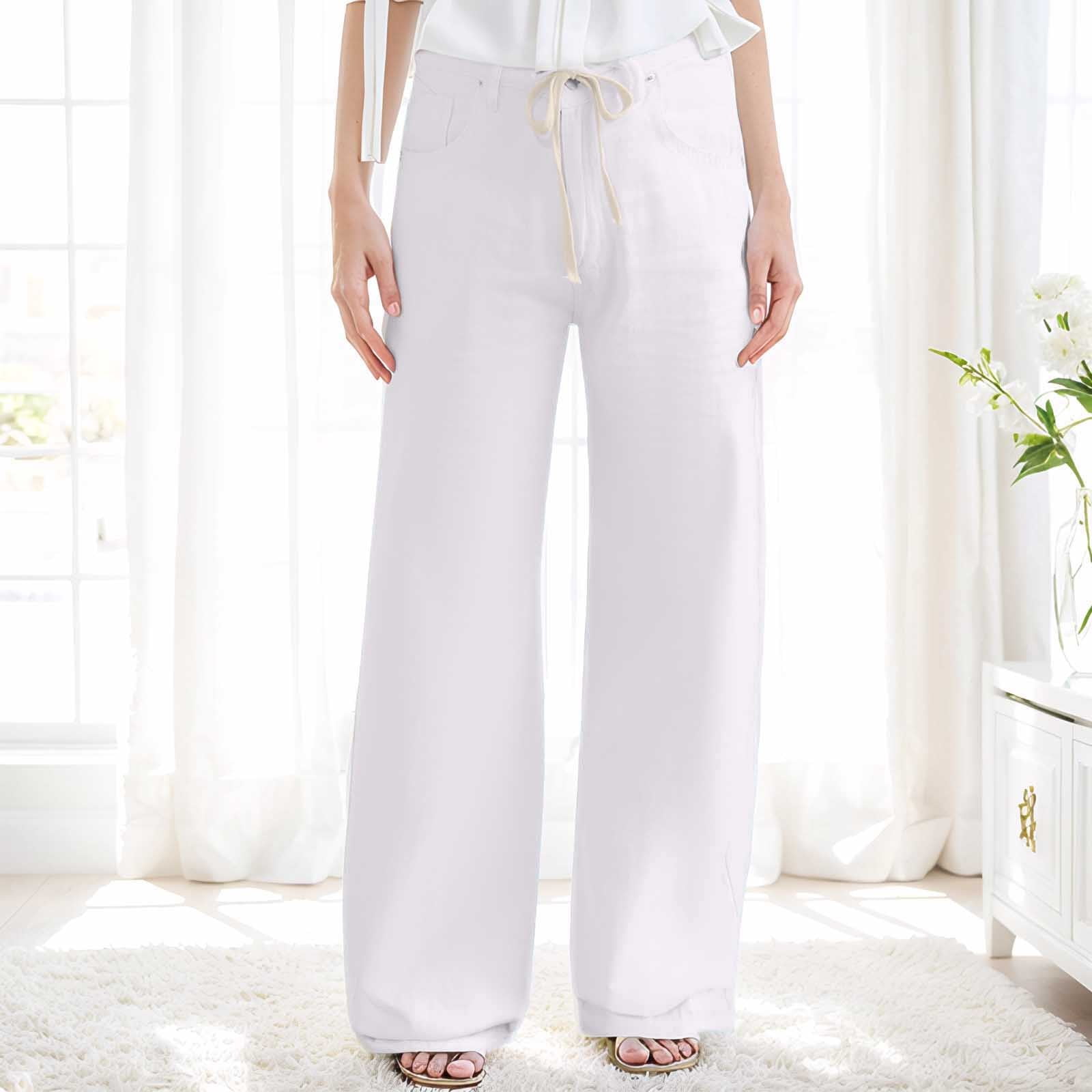 Click here for Tinz Retro Washed Mid Waist Loose Pleated Straight... prices