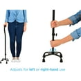 NOVA Designer Quad Cane, Lightweight Four Legged Walking Cane with Soft ...